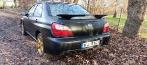 Black Subaru Impreza 2003 in Talsi, with an engine capacity of 2.00 L and mileage of 213 thousand km for 2550 €, photo 3 on AUTOMOTO.COM.LV