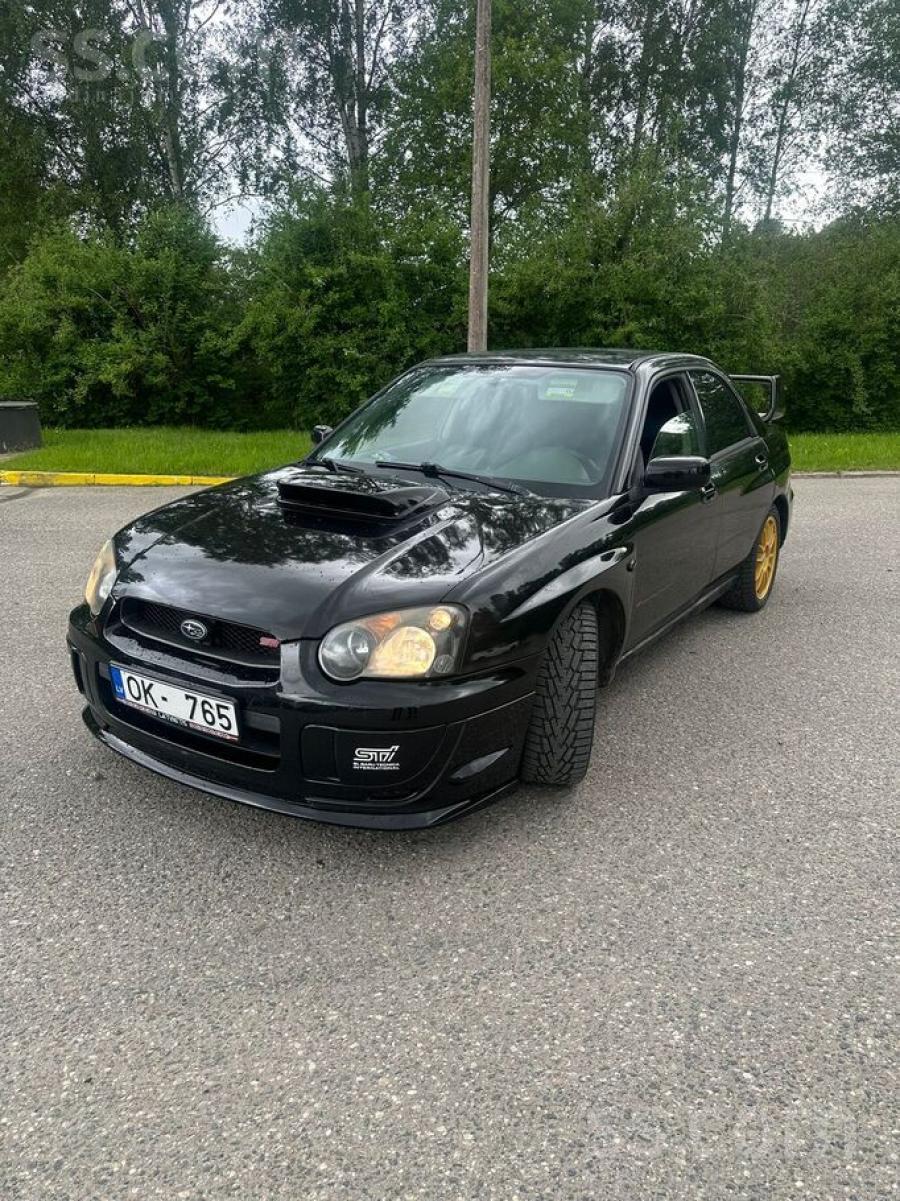 Black Subaru Impreza 2004 in Preili, with an engine capacity of 2.00 L and mileage of 280 thousand km for 10000 €, photo 3 on AUTOMOTO.COM.LV