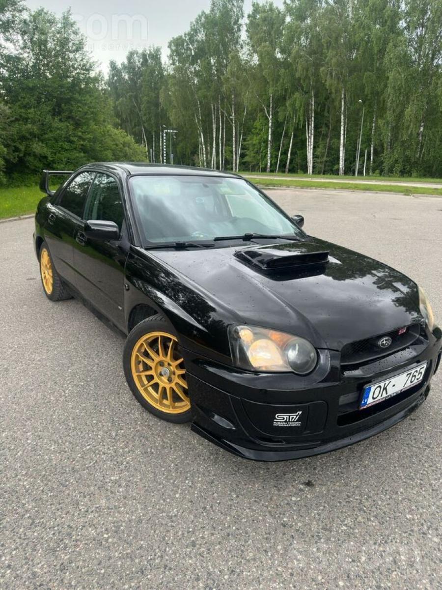 Black Subaru Impreza 2004 in Preili, with an engine capacity of 2.00 L and mileage of 280 thousand km for 10000 €, photo 4 on AUTOMOTO.COM.LV