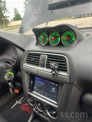 Black Subaru Impreza 2004 in Preili, with an engine capacity of 2.00 L and mileage of 280 thousand km for 10000 €, photo 7 on AUTOMOTO.COM.LV