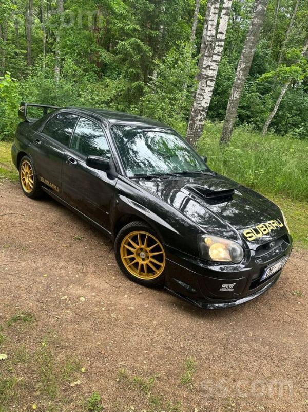 Black Subaru Impreza 2004 in Preili, with an engine capacity of 2.00 L and mileage of 281 thousand km for 8200 €, photo 10 on AUTOMOTO.COM.LV