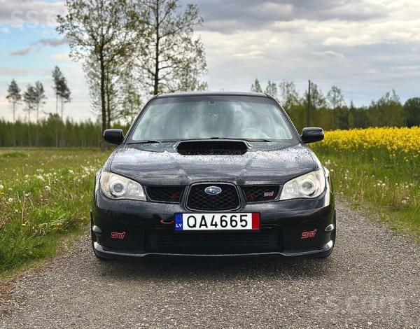 Black Subaru Impreza 2006 in Ogre, with an engine capacity of 2.50 L and mileage of 120 thousand km for 23500 €, photo 2 on AUTOMOTO.COM.LV
