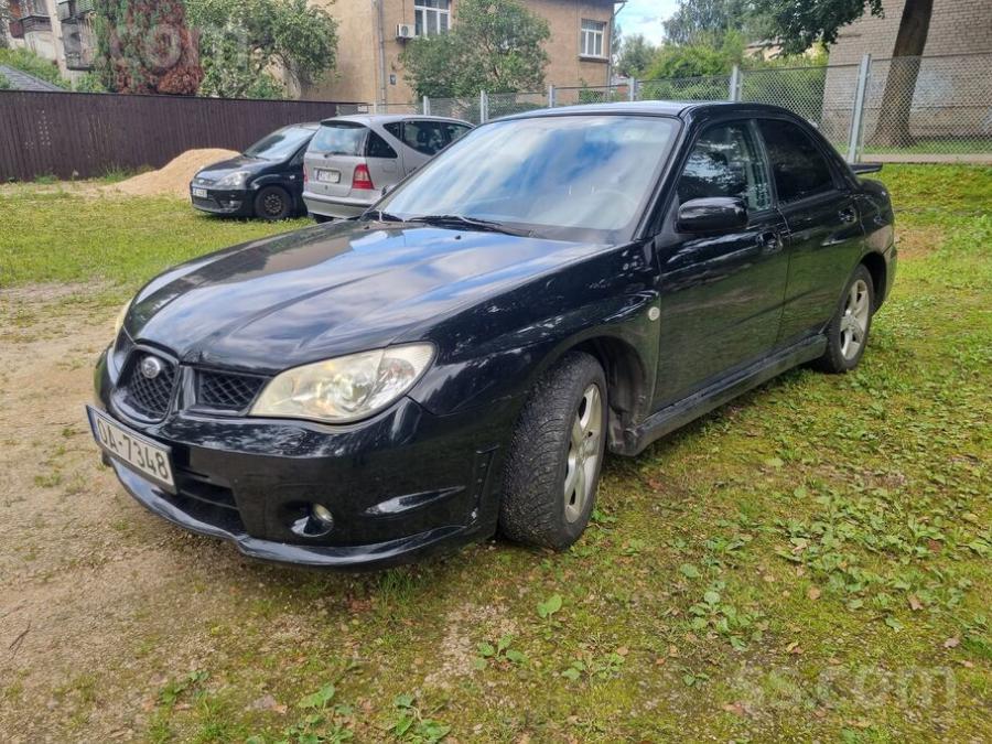 Melns Subaru Impreza 2007 Rīga, ar dzinēja tilpumu 2.00 L un nobraukumu 217 tūkst. km par 2000 €, foto 1 vietnē AUTOMOTO.COM.LV