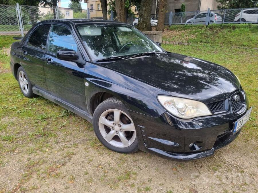 Melns Subaru Impreza 2007 Rīga, ar dzinēja tilpumu 2.00 L un nobraukumu 217 tūkst. km par 2000 €, foto 5 vietnē AUTOMOTO.COM.LV