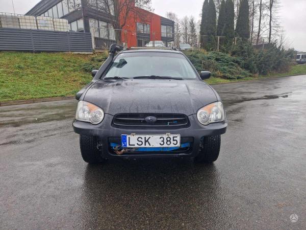 Black Subaru Impreza 2004 in Kaunas, with an engine capacity of 2.00 L and mileage of 138 thousand km for 3450 €, photo 2 on AUTOMOTO.COM.LV