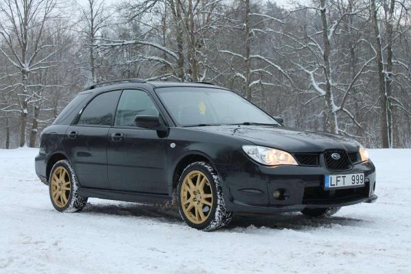 Melns Subaru Impreza 2005 Viļņa, ar dzinēja tilpumu 1.99 L un nobraukumu 330 tūkst. km par 2800 €, foto 4 vietnē AUTOMOTO.COM.LV