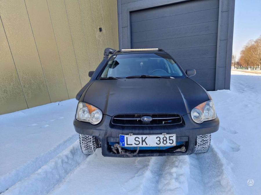 Melns Subaru Impreza 2005 Kauņa, ar dzinēja tilpumu 1.99 L un nobraukumu 141 tūkst. km par 2750 €, foto 2 vietnē AUTOMOTO.COM.LV