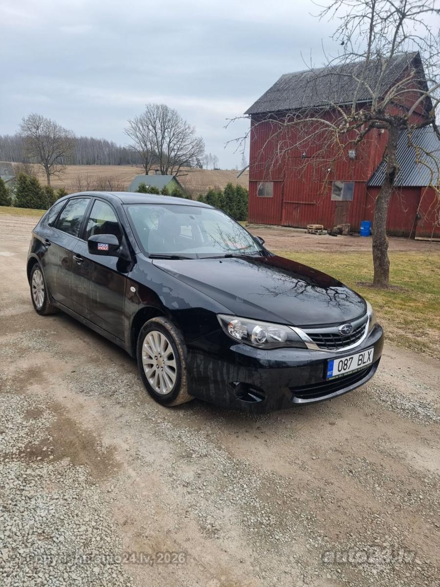 Black Subaru Impreza 2008 in Tallinn, with an engine capacity of 2.00 L and mileage of 207 thousand km for 2700 €, photo 1 on AUTOMOTO.COM.LV