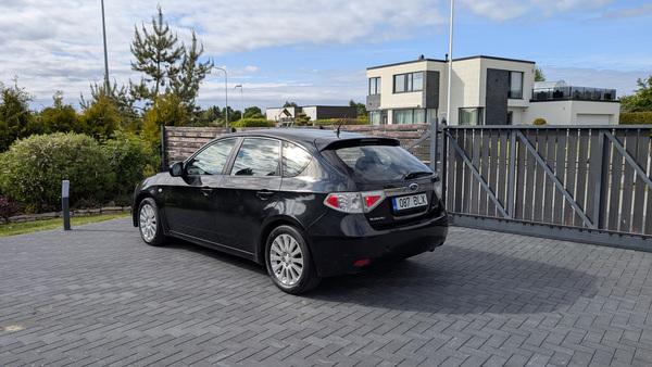 Subaru Impreza 2008 Tallina vietnē Melns Subaru Impreza 2008 Tallina, ar dzinēja tilpumu 2.00 L un nobraukumu 209 tūkst. km par 2850 €, foto 4 vietnē AUTOMOTO.COM.LV