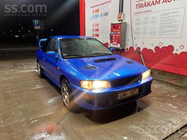 Zils Subaru Impreza 1995 Rīga, ar dzinēja tilpumu 2.20 L un nobraukumu 180 tūkst. km par 6900 €, foto 1 vietnē AUTOMOTO.COM.LV