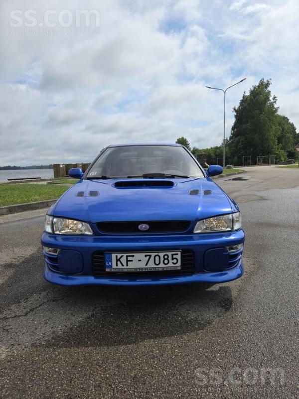 Blue Subaru Impreza 1998 in Talsi, with an engine capacity of 2.00 L and mileage of 89 thousand km for 26500 €, photo 6 on AUTOMOTO.COM.LV