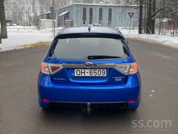 Blue Subaru Impreza 2006 in Riga, with an engine capacity of 2.00 L and mileage of 0 thousand km for 4299 €, photo 4 on AUTOMOTO.COM.LV