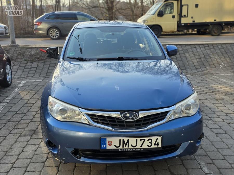 Blue Subaru Impreza 2008 in Vilnius, with an engine capacity of 1.50 L and mileage of 250 thousand km for 950 €, photo 2 on AUTOMOTO.COM.LV