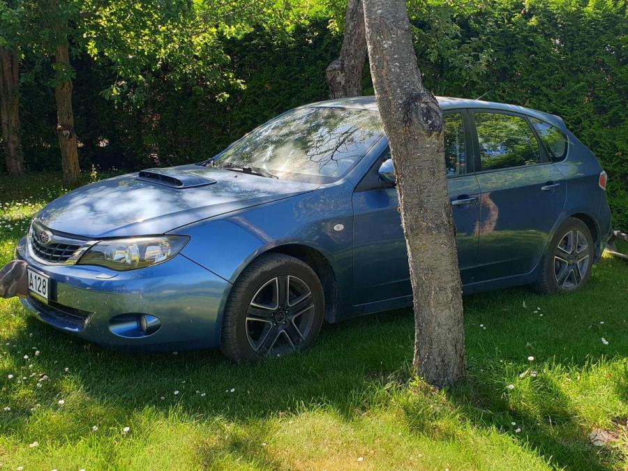 Zils Subaru Impreza 2008 Šauļi, ar dzinēja tilpumu 2.00 L un nobraukumu 366 tūkst. km par 3950 €, foto 1 vietnē AUTOMOTO.COM.LV