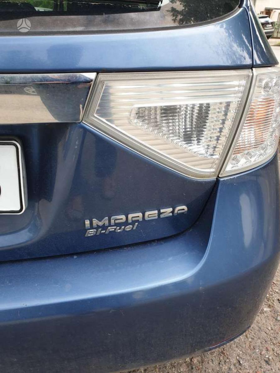 Zils Subaru Impreza 2008 Šauļi, ar dzinēja tilpumu 2.00 L un nobraukumu 366 tūkst. km par 3950 €, foto 4 vietnē AUTOMOTO.COM.LV