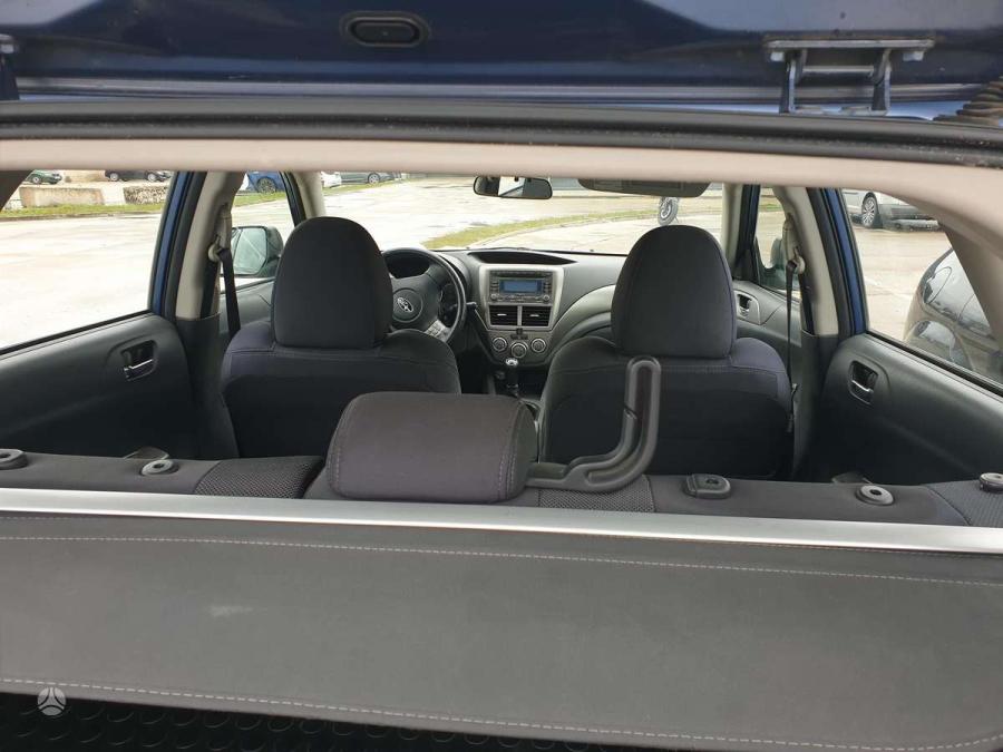 Zils Subaru Impreza 2008 Šauļi, ar dzinēja tilpumu 2.00 L un nobraukumu 366 tūkst. km par 3950 €, foto 7 vietnē AUTOMOTO.COM.LV