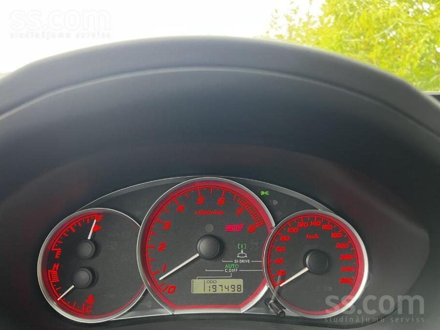Blue Subaru Impreza 2008 in Riga, with an engine capacity of 2.50 L and mileage of 197 thousand km for 16990 €, photo 17 on AUTOMOTO.COM.LV