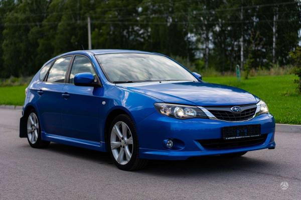 Blue Subaru Impreza 2009 in Kaisiadorys, with an engine capacity of 2.00 L and mileage of 239 thousand km for 4300 €, photo 3 on AUTOMOTO.COM.LV