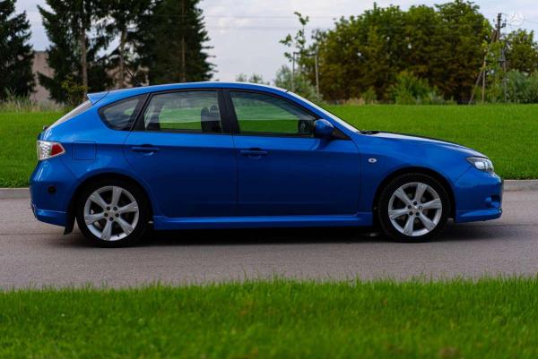 Blue Subaru Impreza 2009 in Kaisiadorys, with an engine capacity of 2.00 L and mileage of 239 thousand km for 4300 €, photo 4 on AUTOMOTO.COM.LV