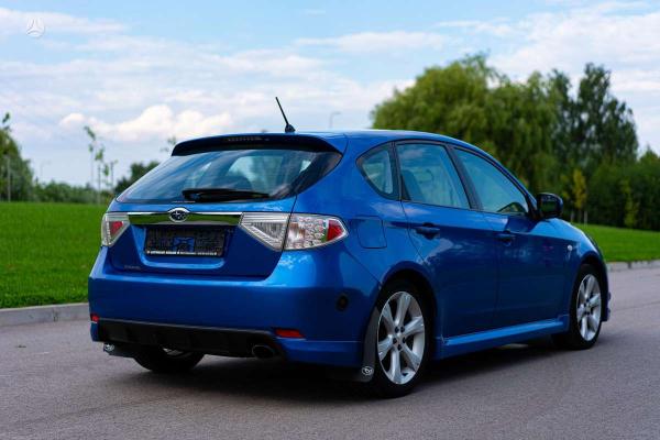 Blue Subaru Impreza 2009 in Kaisiadorys, with an engine capacity of 2.00 L and mileage of 239 thousand km for 4300 €, photo 5 on AUTOMOTO.COM.LV