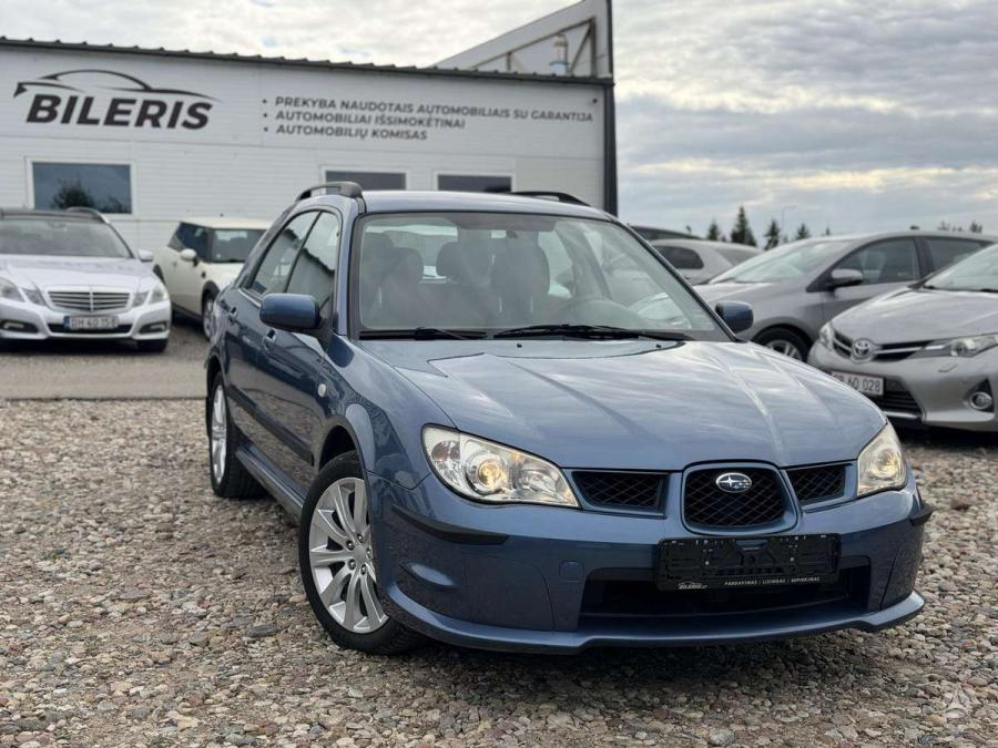 Blue Subaru Impreza 2009 in Utena, with an engine capacity of 1.50 L and mileage of 150 thousand km for 2990 €, photo 1 on AUTOMOTO.COM.LV
