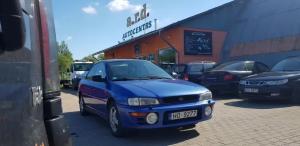 Blue Subaru Impreza 1997 in Valmiera, with an engine capacity of 2.00 L and mileage of 259 thousand km for 750 €, photo  on AUTOMOTO.COM.LV
