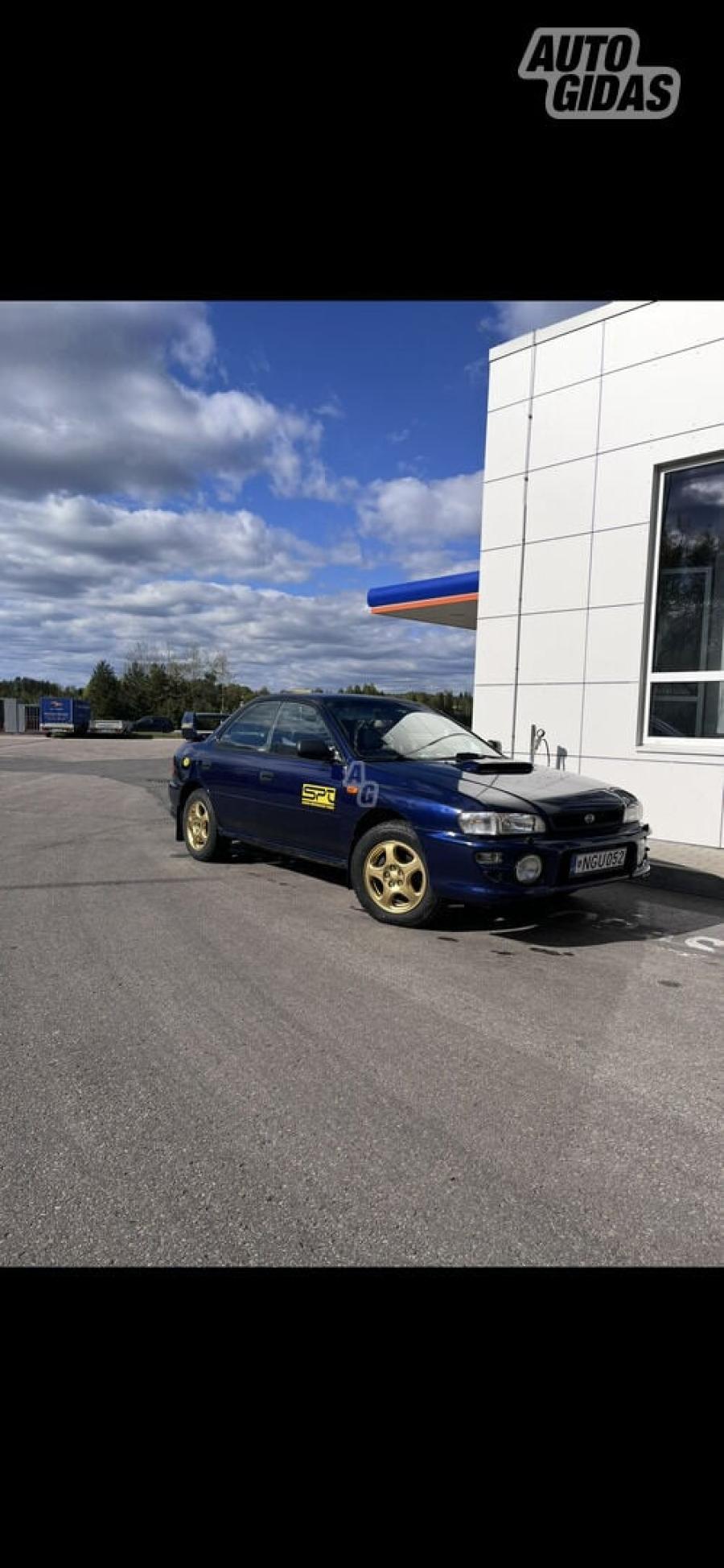 Blue Subaru Impreza 1998 in Trakai, with an engine capacity of 2.00 L and mileage of 245 thousand km for 2350 €, photo 4 on AUTOMOTO.COM.LV