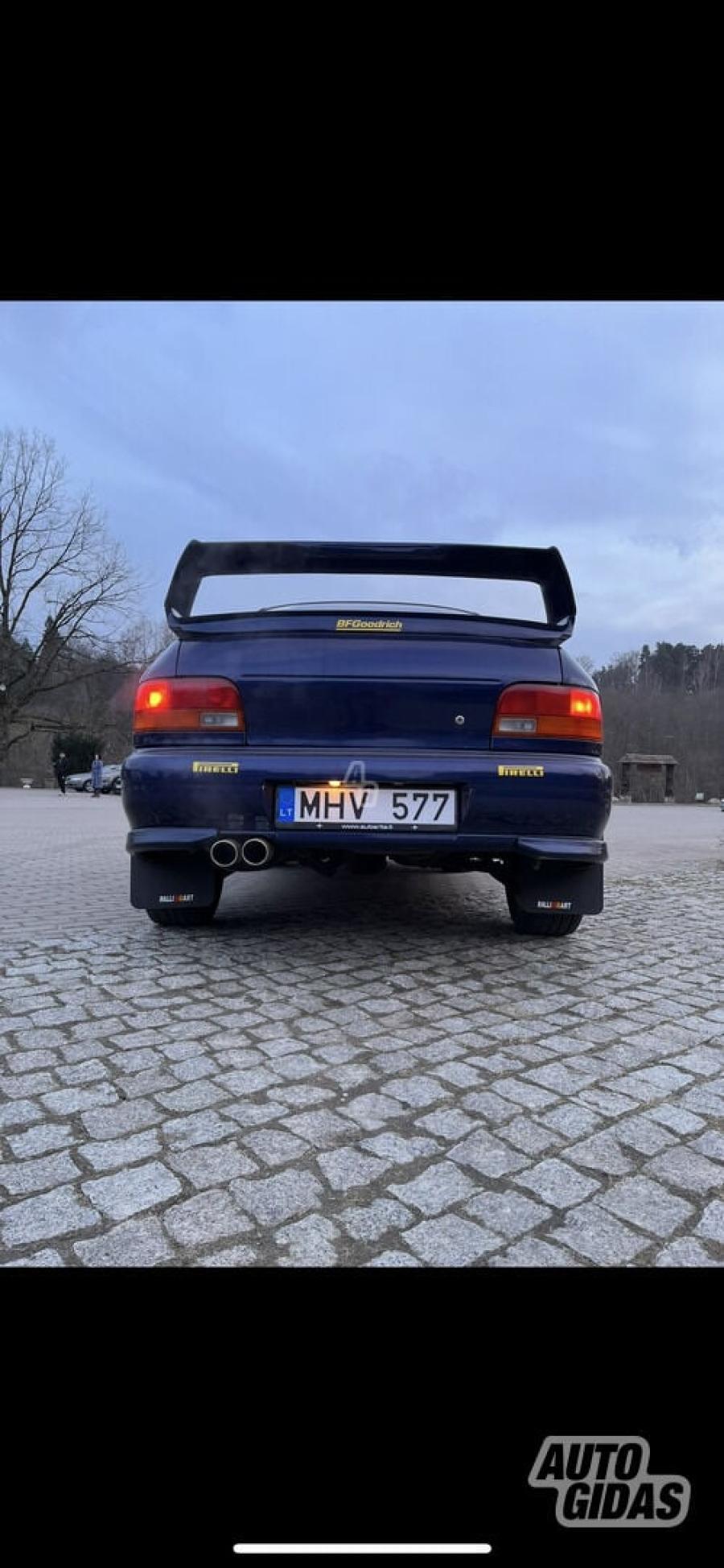Blue Subaru Impreza 1998 in Trakai, with an engine capacity of 2.00 L and mileage of 245 thousand km for 2350 €, photo 5 on AUTOMOTO.COM.LV