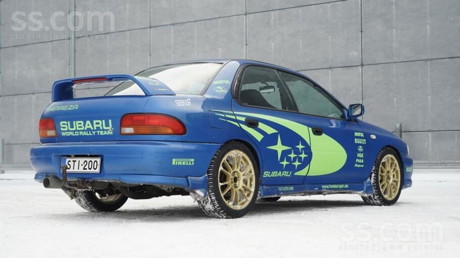 Zils Subaru Impreza 1999 Tallina, ar dzinēja tilpumu 2.00 L un nobraukumu 281 tūkst. km par 9990 €, foto 2 vietnē AUTOMOTO.COM.LV
