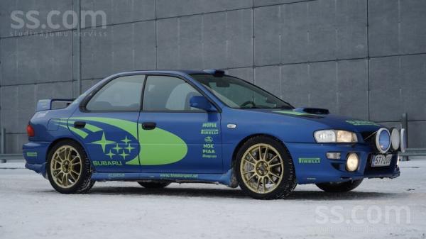 Zils Subaru Impreza 1999 Tallina, ar dzinēja tilpumu 2.00 L un nobraukumu 281 tūkst. km par 9990 €, foto 3 vietnē AUTOMOTO.COM.LV
