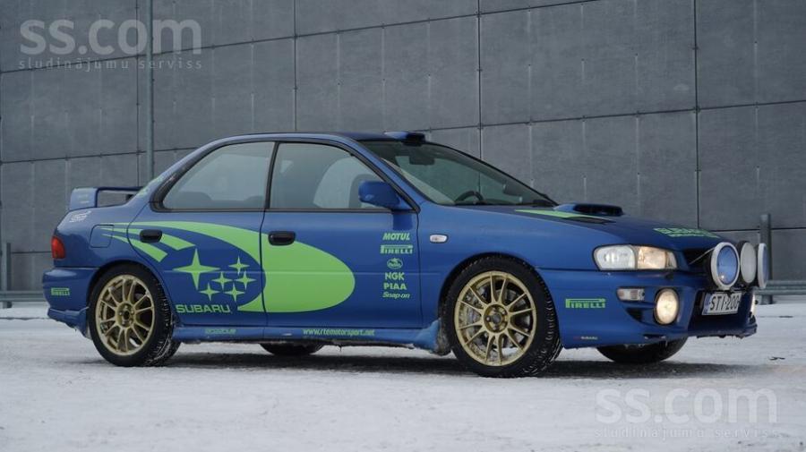 Zils Subaru Impreza 1999 Tallina, ar dzinēja tilpumu 2.00 L un nobraukumu 281 tūkst. km par 9990 €, foto 3 vietnē AUTOMOTO.COM.LV