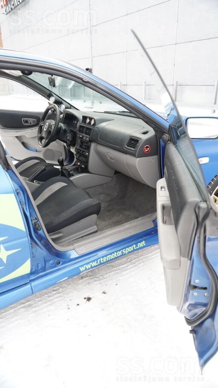 Zils Subaru Impreza 1999 Tallina, ar dzinēja tilpumu 2.00 L un nobraukumu 281 tūkst. km par 9990 €, foto 12 vietnē AUTOMOTO.COM.LV