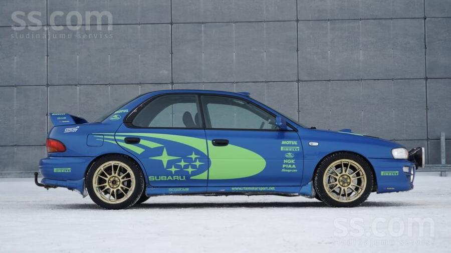 Zils Subaru Impreza 1999 Tallina, ar dzinēja tilpumu 2.00 L un nobraukumu 281 tūkst. km par 9990 €, foto 20 vietnē AUTOMOTO.COM.LV