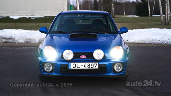 Blue Subaru Impreza 2001 in Parnu, with an engine capacity of 2.00 L and mileage of 295 thousand km for 7300 €, photo 2 on AUTOMOTO.COM.LV