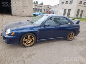 Blue Subaru Impreza 2002 in Riga, with an engine capacity of 2.00 L and mileage of 250 thousand km for 3600 €, photo  on AUTOMOTO.COM.LV
