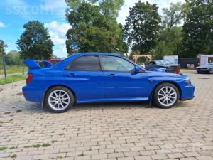 Blue Subaru Impreza 2002 in Jurmala, with an engine capacity of 2.00 L and mileage of 123 thousand km for 12500 €, photo  on AUTOMOTO.COM.LV