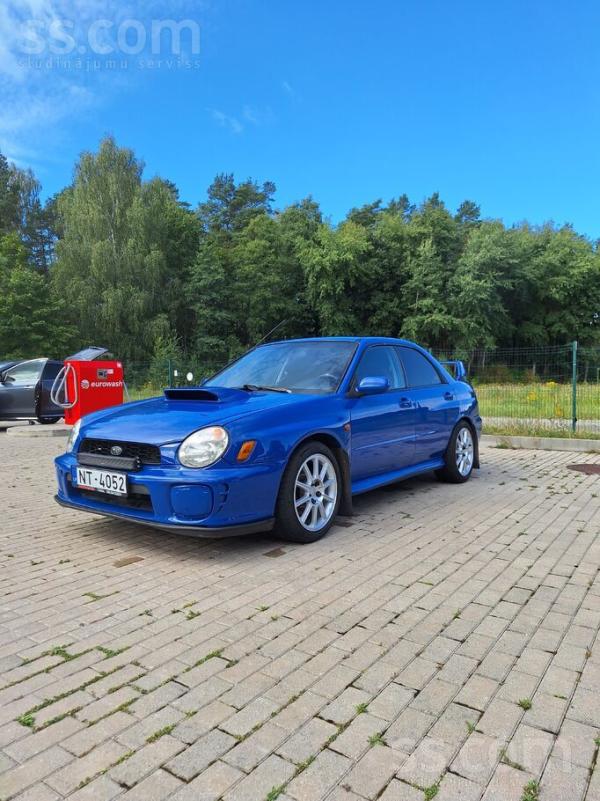 Zils Subaru Impreza 2002 Jūrmala, ar dzinēja tilpumu 2.00 L un nobraukumu 123 tūkst. km par 12500 €, foto 2 vietnē AUTOMOTO.COM.LV