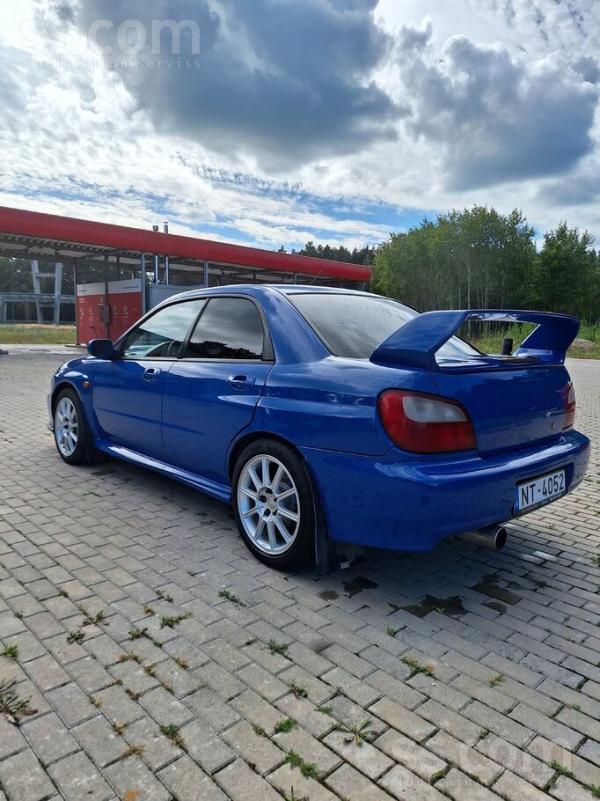 Zils Subaru Impreza 2002 Jūrmala, ar dzinēja tilpumu 2.00 L un nobraukumu 123 tūkst. km par 12500 €, foto 3 vietnē AUTOMOTO.COM.LV