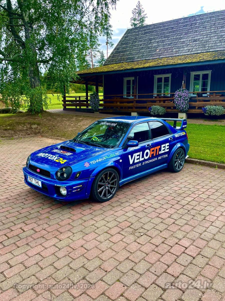 Zils Subaru Impreza 2002 Tallina, ar dzinēja tilpumu 2.00 L un nobraukumu 147 tūkst. km par 15000 €, foto 1 vietnē AUTOMOTO.COM.LV