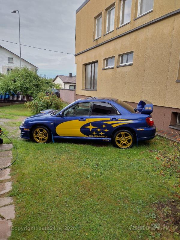 Blue Subaru Impreza 2003 in Tallinn, with an engine capacity of 2.00 L and mileage of 170 thousand km for 9800 €, photo 1 on AUTOMOTO.COM.LV
