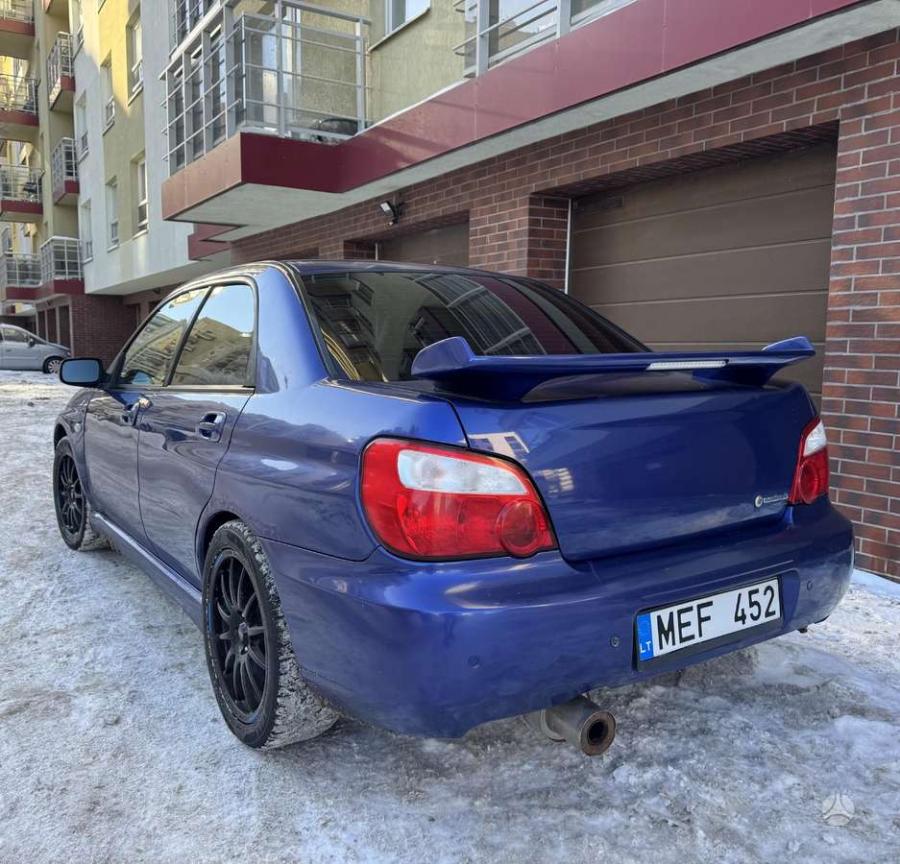 Zils Subaru Impreza 2003 Viļņa, ar dzinēja tilpumu 1.99 L un nobraukumu 338 tūkst. km par 2000 €, foto 4 vietnē AUTOMOTO.COM.LV