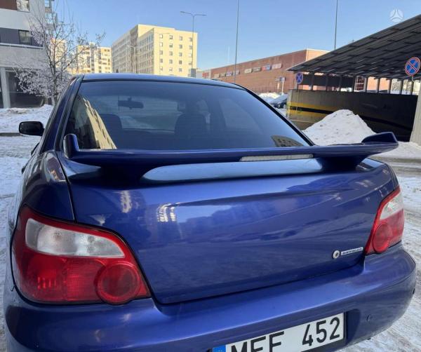 Zils Subaru Impreza 2003 Viļņa, ar dzinēja tilpumu 1.99 L un nobraukumu 338 tūkst. km par 2000 €, foto 5 vietnē AUTOMOTO.COM.LV