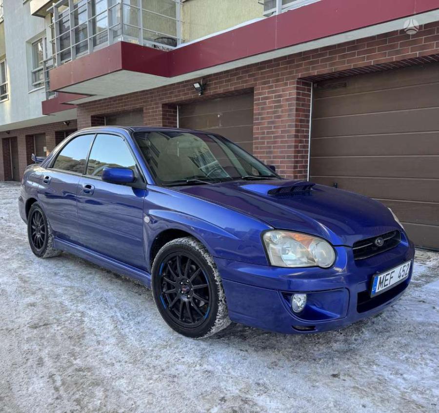 Zils Subaru Impreza 2003 Viļņa, ar dzinēja tilpumu 1.99 L un nobraukumu 338 tūkst. km par 2000 €, foto 9 vietnē AUTOMOTO.COM.LV