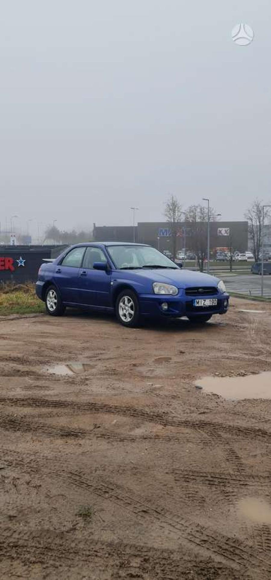 Zils Subaru Impreza 2004 Viļņa, ar dzinēja tilpumu 2.00 L un nobraukumu 318 tūkst. km par 3200 €, foto 1 vietnē AUTOMOTO.COM.LV