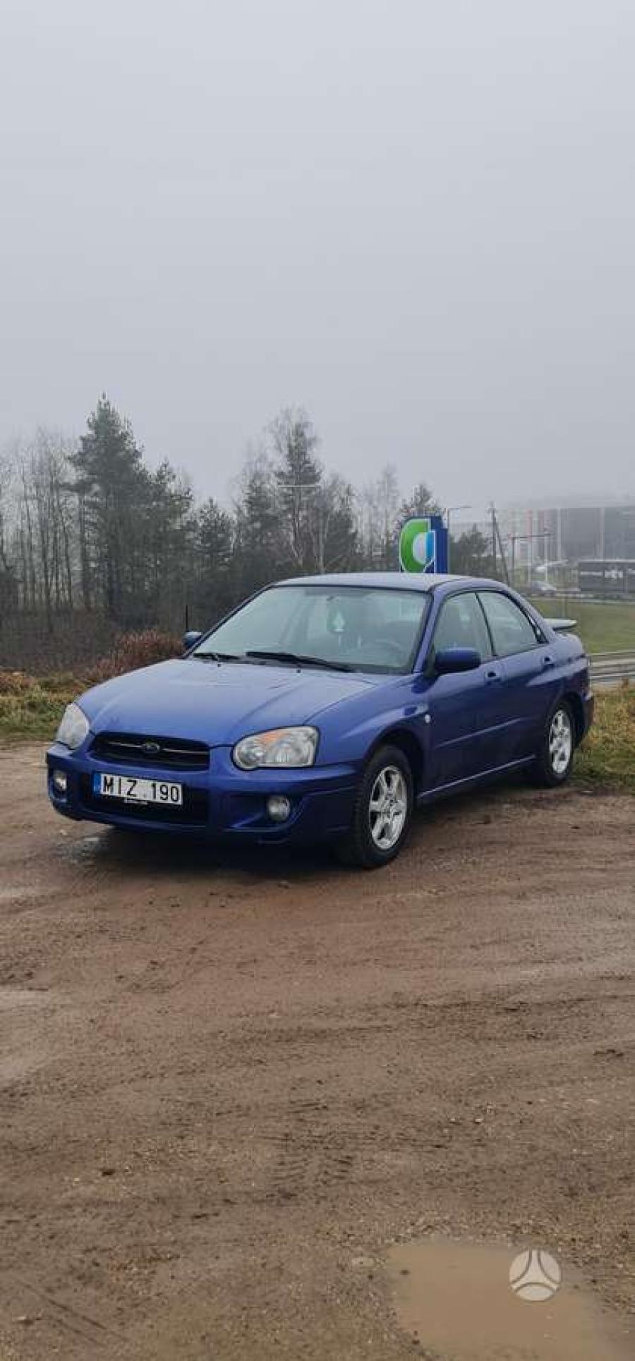 Zils Subaru Impreza 2004 Viļņa, ar dzinēja tilpumu 2.00 L un nobraukumu 318 tūkst. km par 3200 €, foto 2 vietnē AUTOMOTO.COM.LV