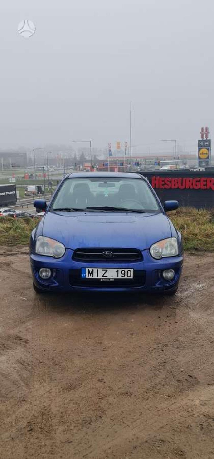 Zils Subaru Impreza 2004 Viļņa, ar dzinēja tilpumu 2.00 L un nobraukumu 318 tūkst. km par 3200 €, foto 3 vietnē AUTOMOTO.COM.LV