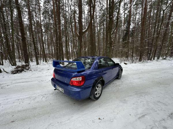 Blue Subaru Impreza 2004 in Alytus, with an engine capacity of 2.00 L and mileage of 321 thousand km for 3200 €, photo 2 on AUTOMOTO.COM.LV