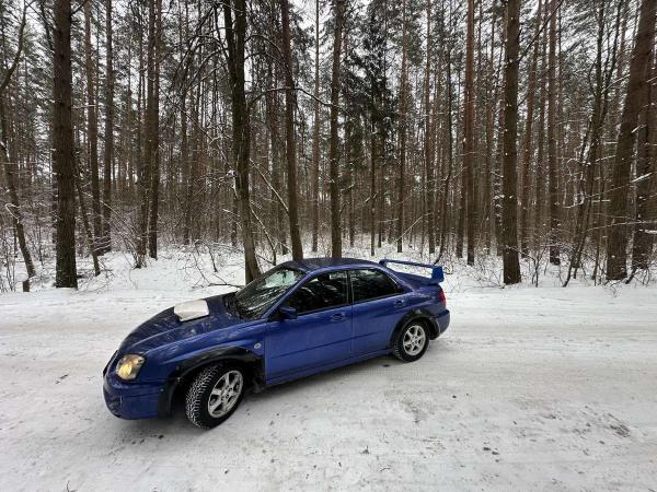 Blue Subaru Impreza 2004 in Alytus, with an engine capacity of 2.00 L and mileage of 321 thousand km for 3200 €, photo 6 on AUTOMOTO.COM.LV