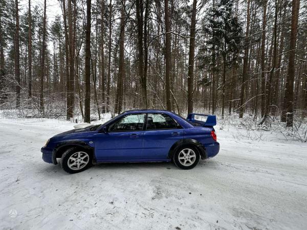 Blue Subaru Impreza 2004 in Alytus, with an engine capacity of 2.00 L and mileage of 321 thousand km for 3200 €, photo 7 on AUTOMOTO.COM.LV