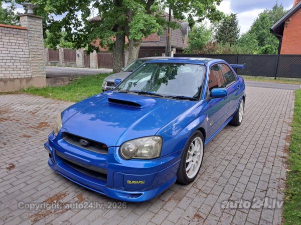 Zils Subaru Impreza 2004 Tallina, ar dzinēja tilpumu 2.00 L un nobraukumu 129 tūkst. km par 19990 €, foto 1 vietnē AUTOMOTO.COM.LV
